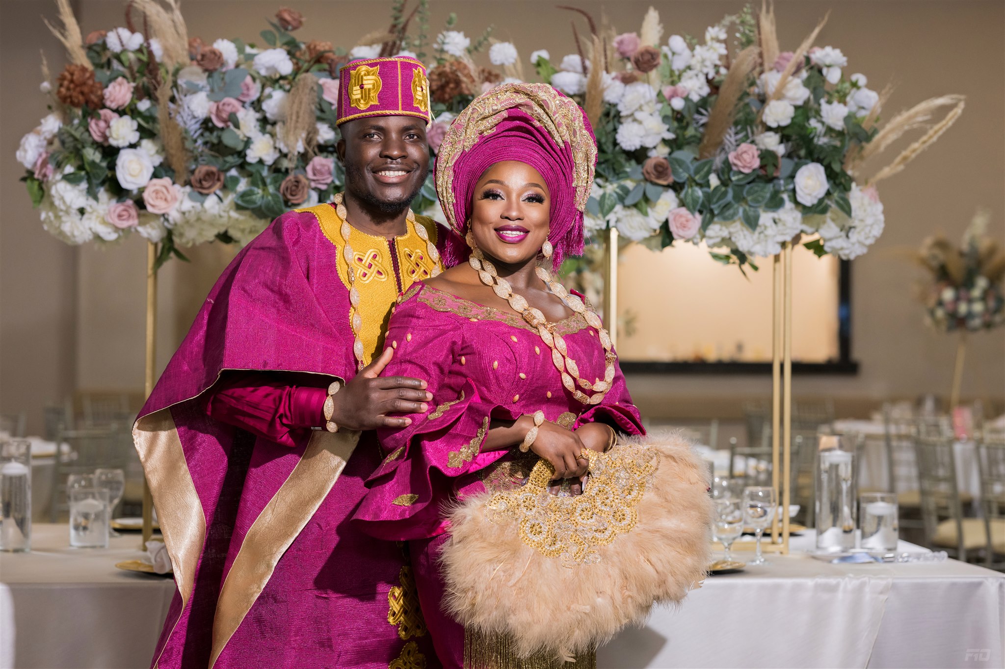 Adebola and Toyibat's Majestic Wedding at The Grand Olympia