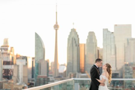 Candice and Cory's Stunning Wedding at The Globe and Mail Centre