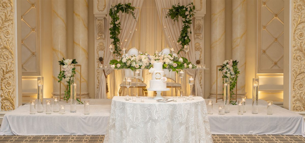 Wissam and Rahaf's Romantic Wedding at Paradise Banquet Hall