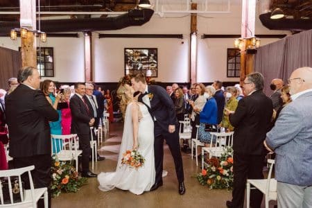 Danielle and James' Colourful and Lively Wedding at Steam Whistle's ...
