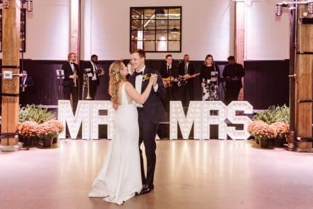 Danielle and James' Colourful and Lively Wedding at Steam Whistle's ...