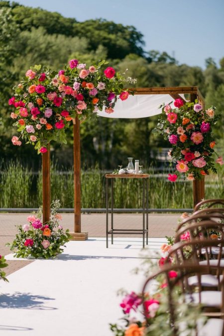 Igor and Rachel's Boho-Chic Rustic Wedding at Evergreen Brickworks