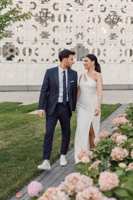 Revi and Matthew's Exuberant Luxe Wedding at Hotel X Toronto