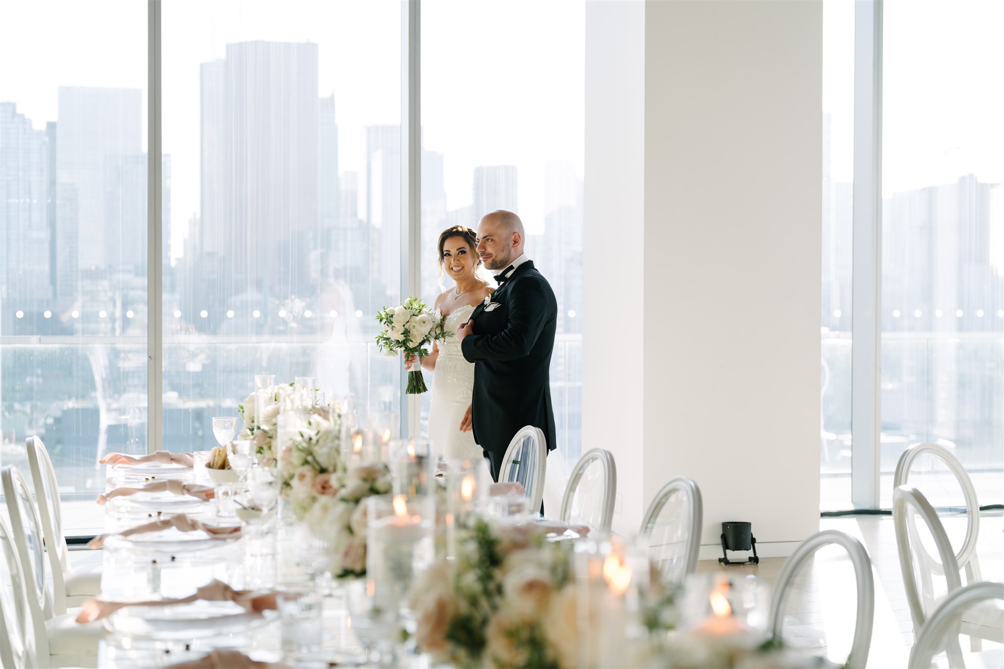 Negar and Sepehr's Opulent Wedding at The Globe and Mail Centre