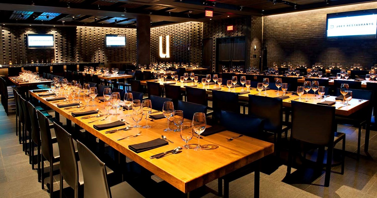 JOEY Eaton Centre, Toronto, Restaurants for Weddings, Parties ...